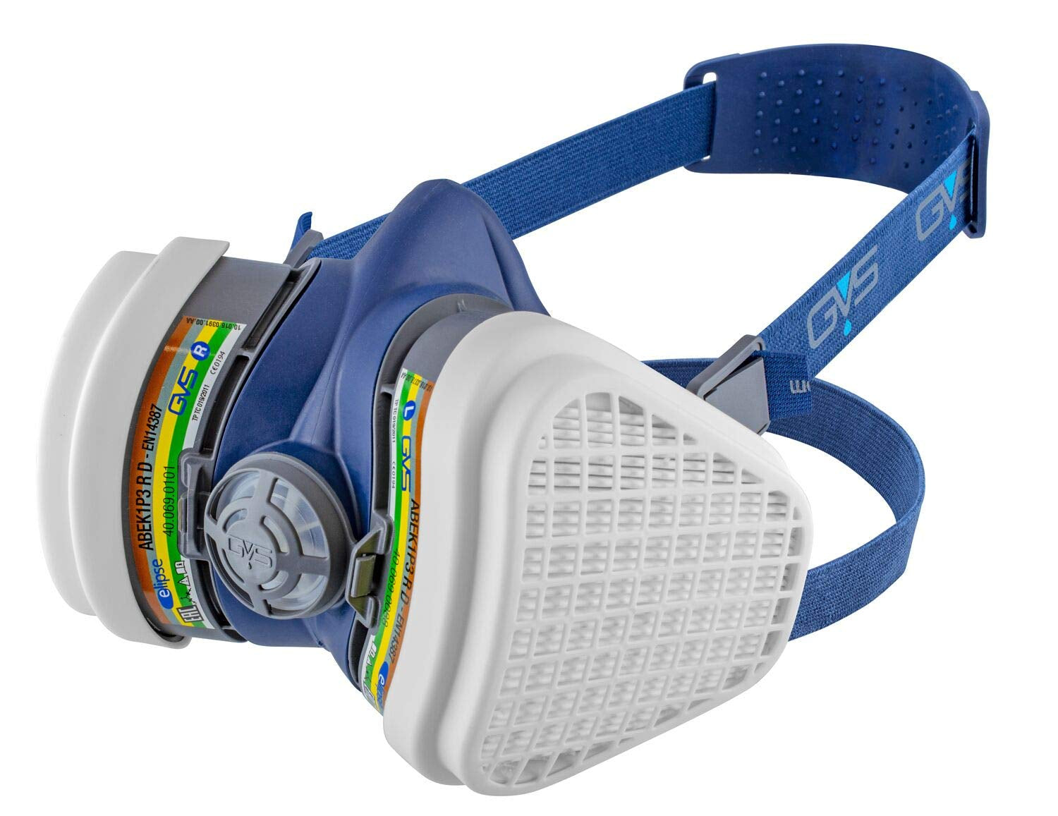 GVS Elipse ABEK1P3 SPR491 - Maschera respiratore con filtri combinati ...
