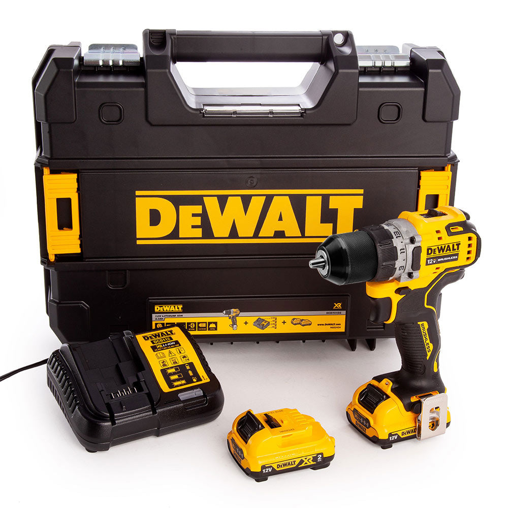 DEWALT DCD706 12V 2AH SERIE COMPACT + 2 BATTERIE | DCD 706 | Masterfer
